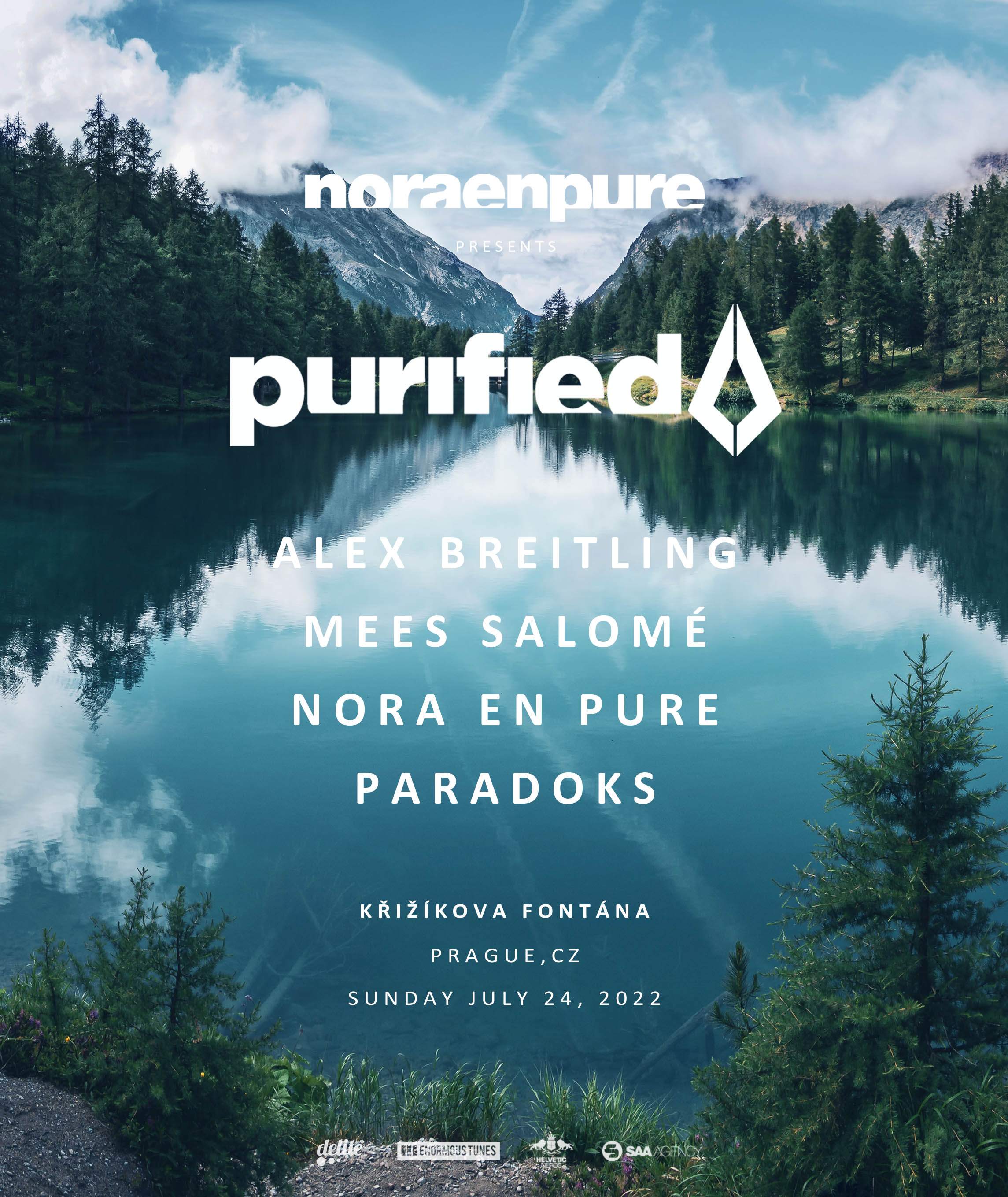 Nora En Pure presents Purified Prague open air at Křižíkova Fountain ...