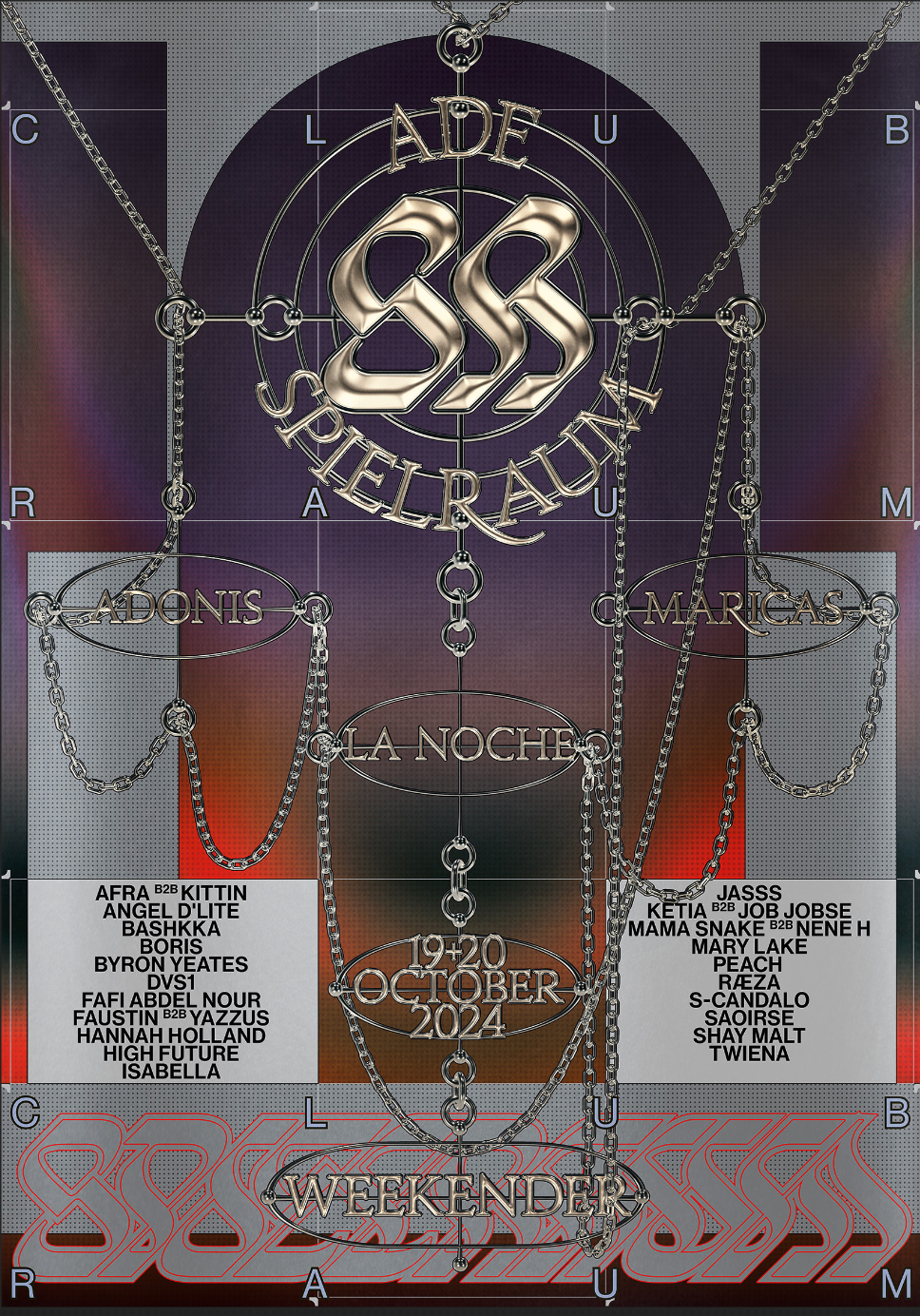 ADE - SPIELRAUM Weekender at CLUB RAUM, Amsterdam