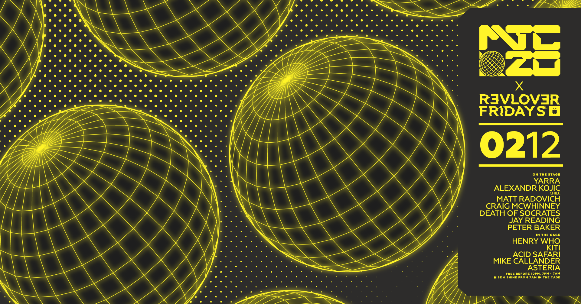 MTC20 x Revolver Fridays at Revolver Upstairs, Melbourne