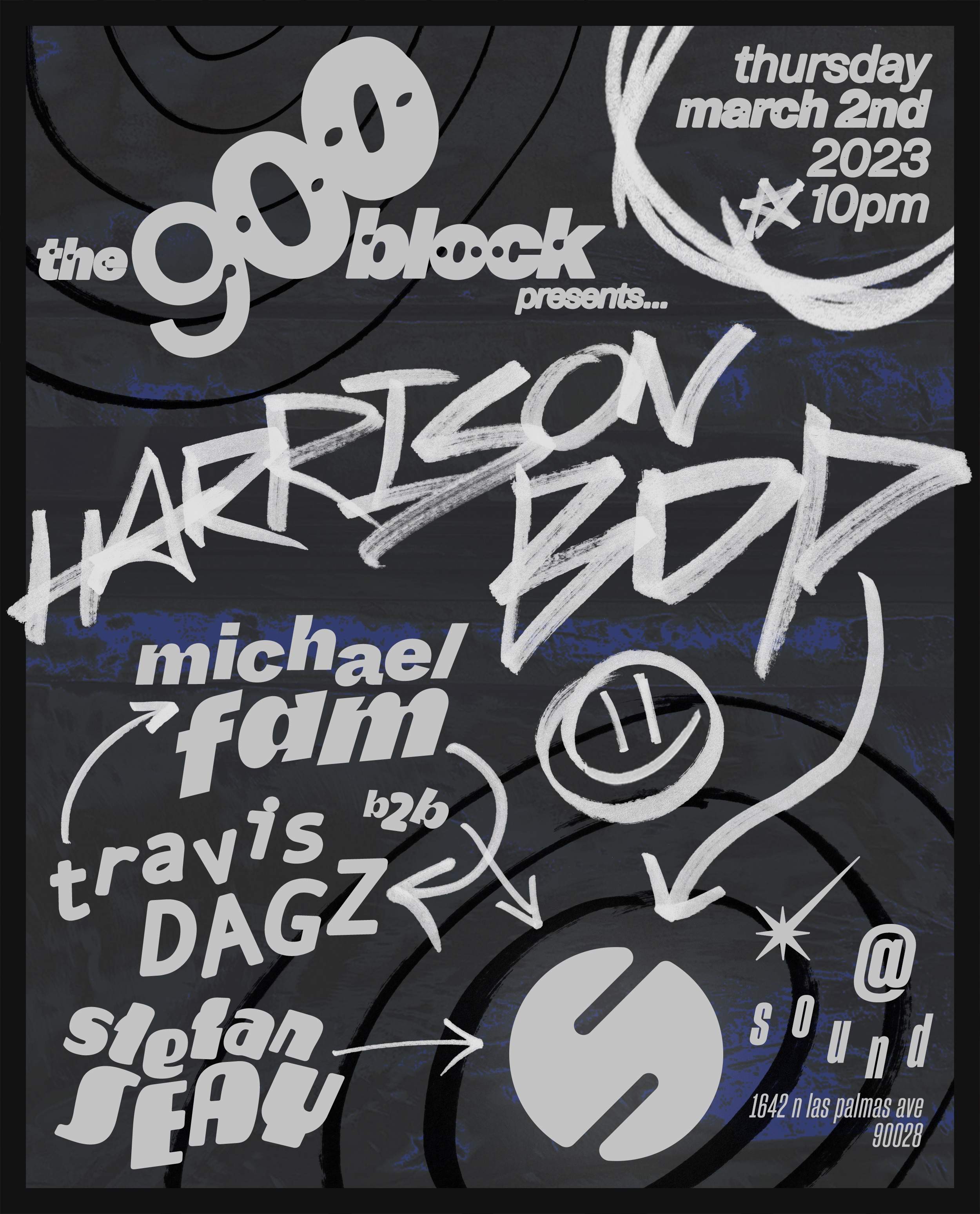 The 900 Block presents: Harrison BDP at Sound, Los Angeles