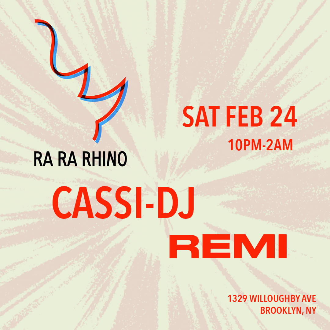 Sassy Saturday at Ra-Ra Rhino, New York City