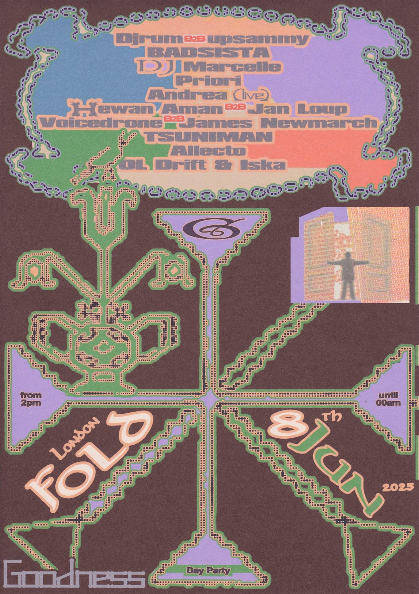 Goodness Day Party: DjRUM b2b upsammy, BADSISTA, DJ Marcelle, Priori ...