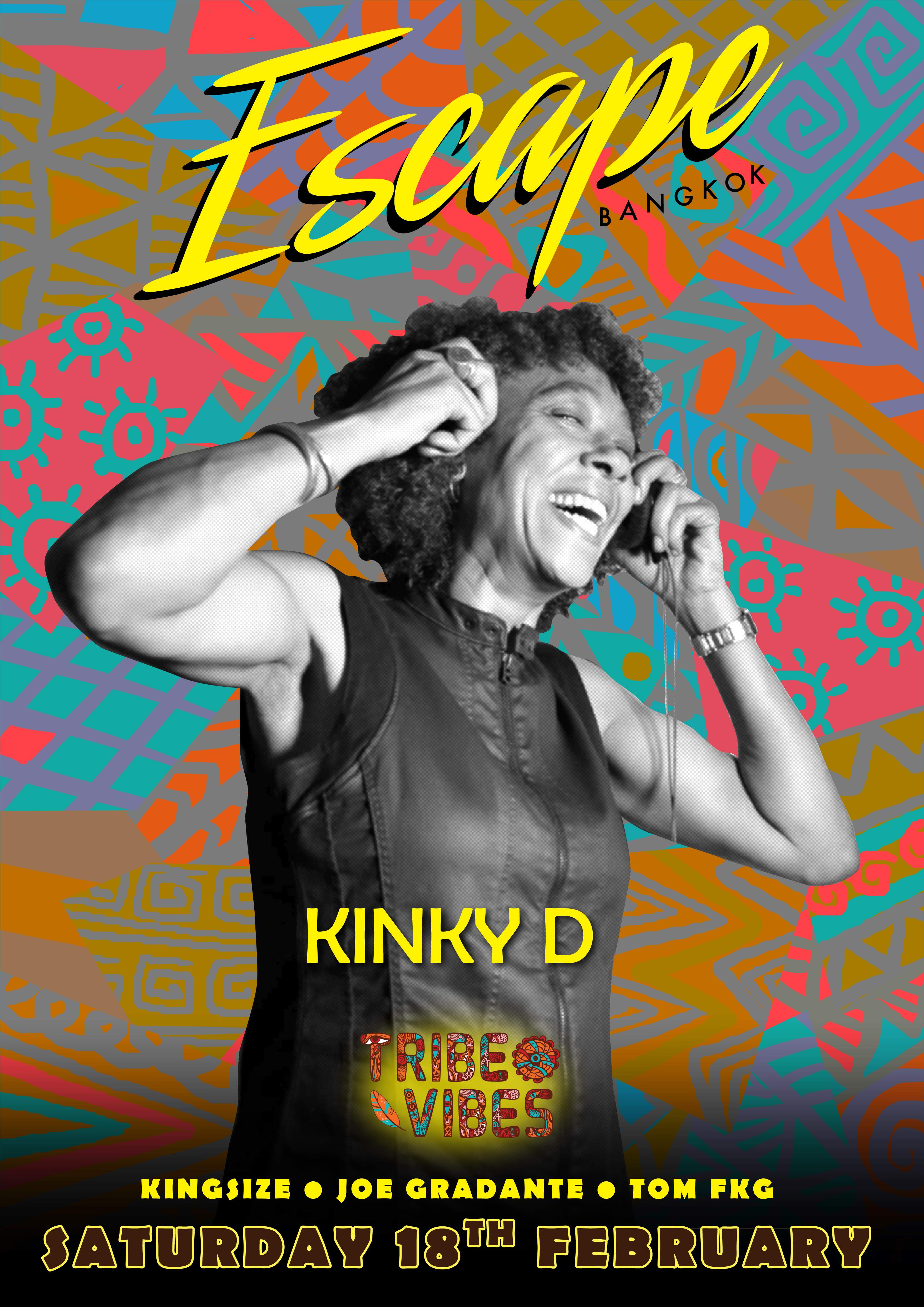 KINKY D at Escape at TBA - Escape Bangkok, Bangkok