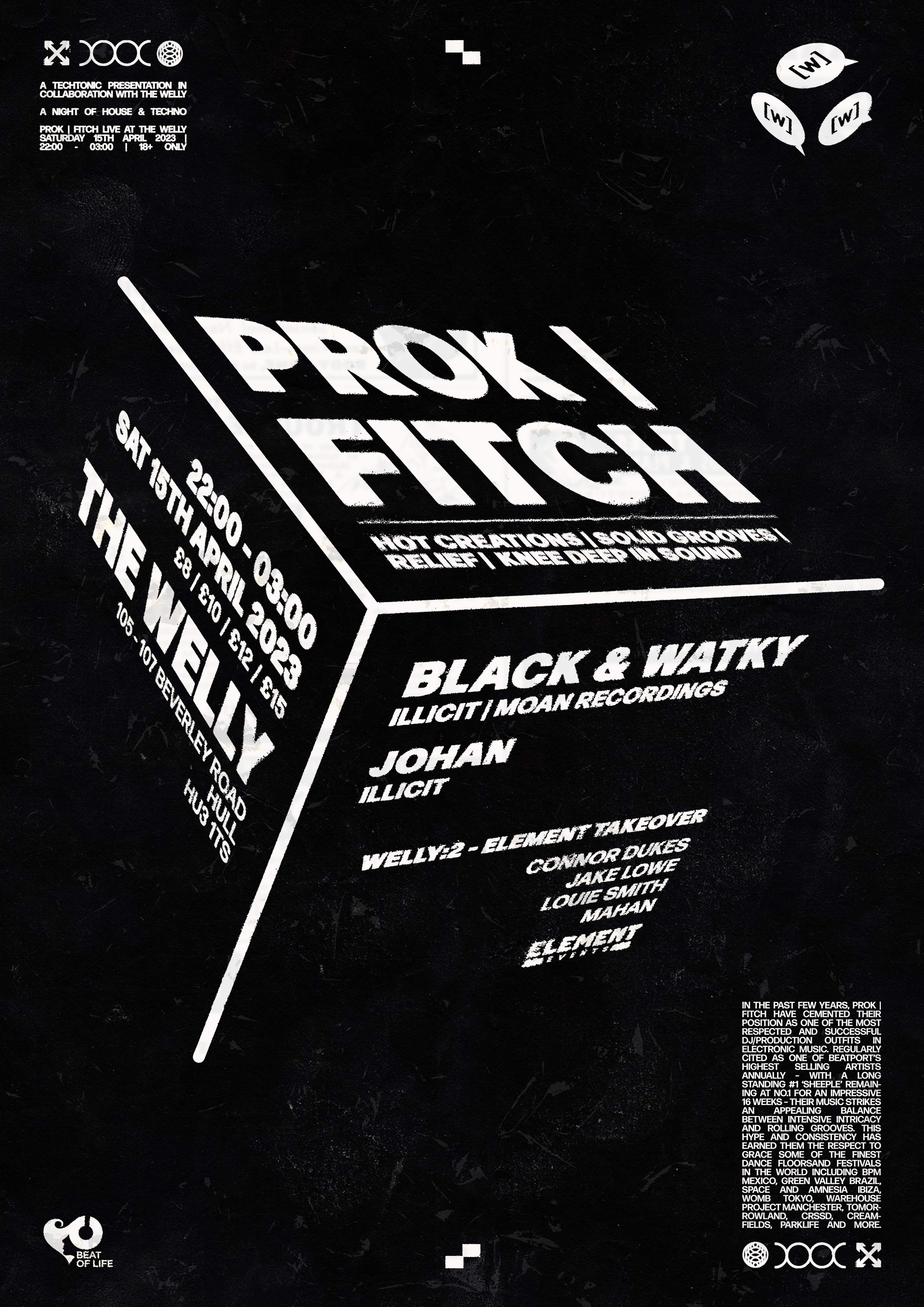 Prok & Fitch (Solid Grooves / Hot Creations), Black & Watky (ILLICIT ...