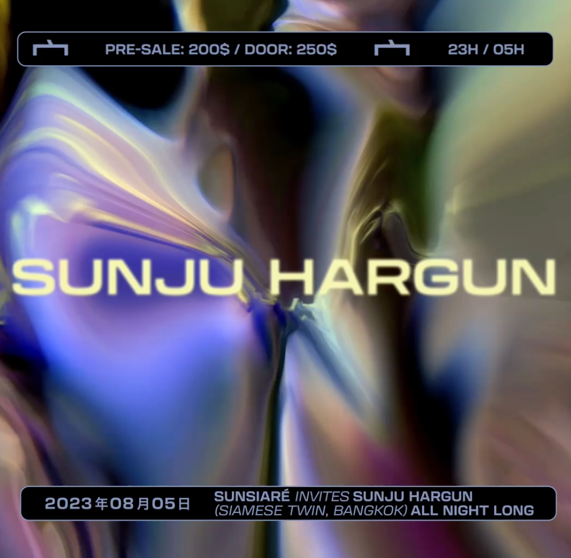 Sunsiaré Invites Sunju Hargun (Siamese Twin, Bangkok) All Night Long at ...