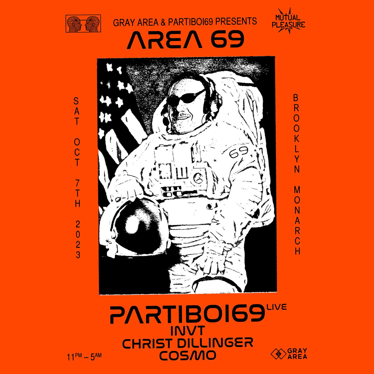 AREA 69 USA Debut: Partiboi69 LIVE, INVT, Christ Dillinger, Cosmo bei ...