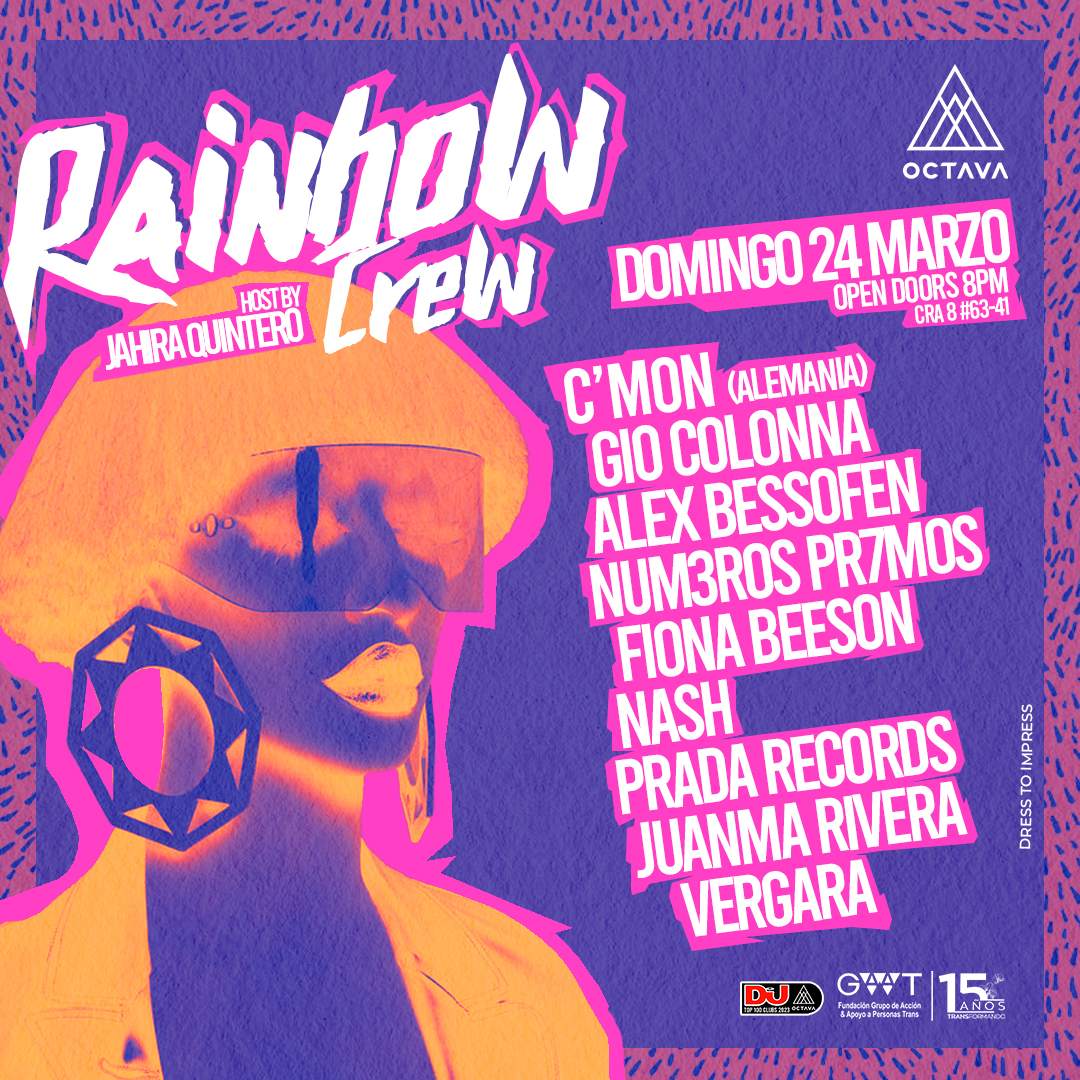 Rainbow Crew at Octava, Bogotá