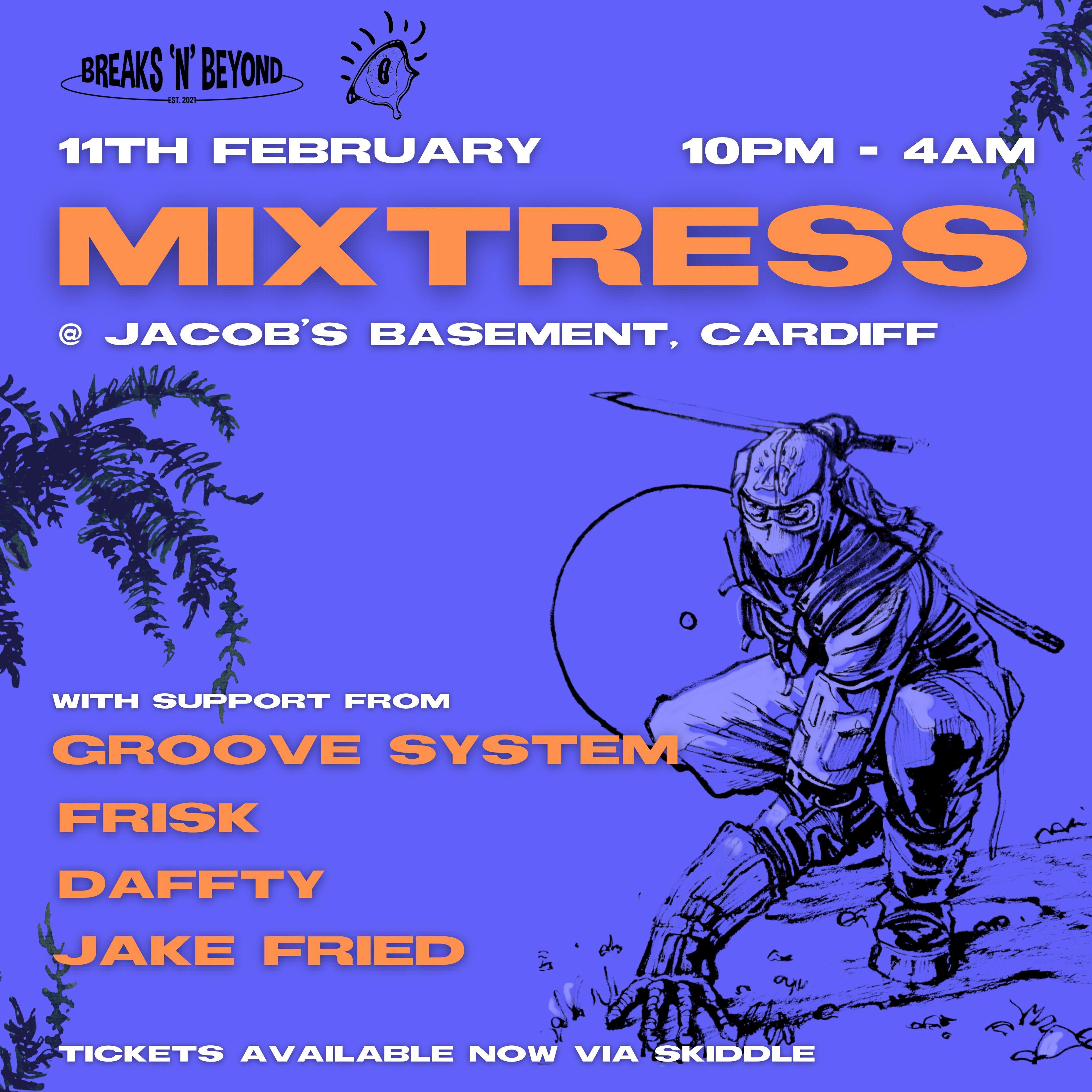 MiXTRESS & Co at Jacobs Basement, Cardiff