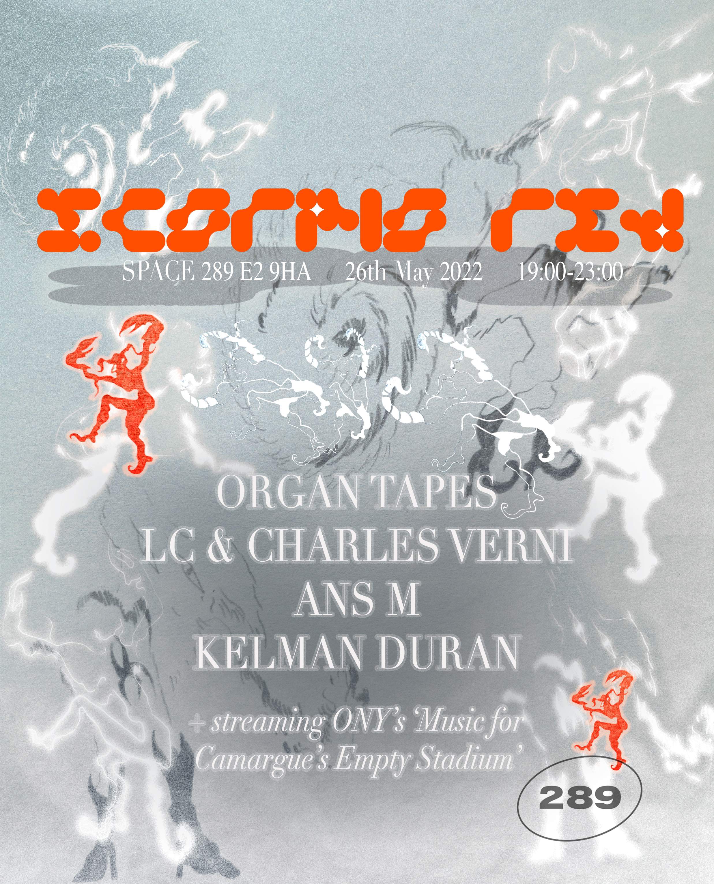 Scorpio Red presents: Organ Tapes, Kelman Duran, Ans M, LC & Charles ...