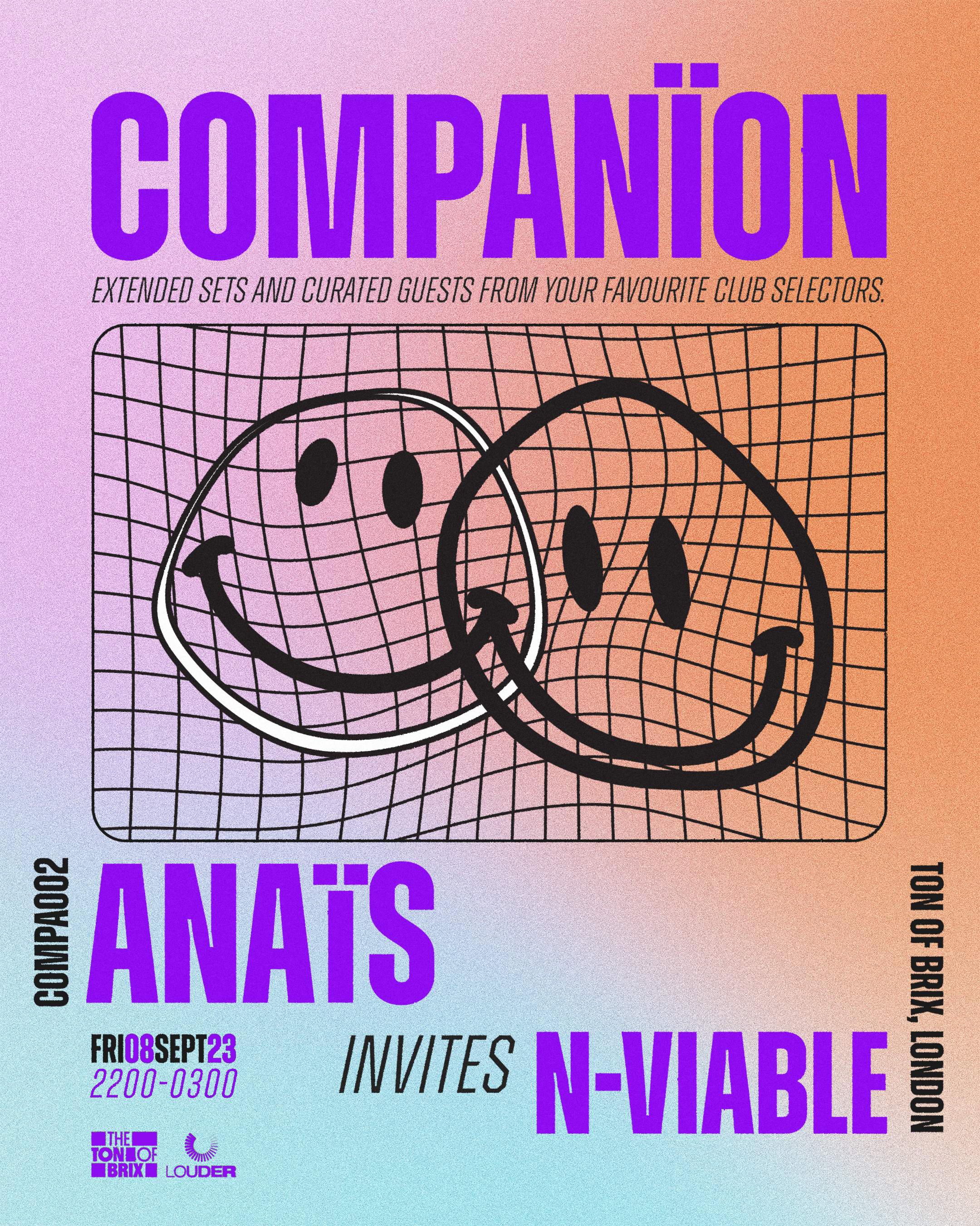 COMPA002: Anaïs & N-Viable at The Ton of Brix, London