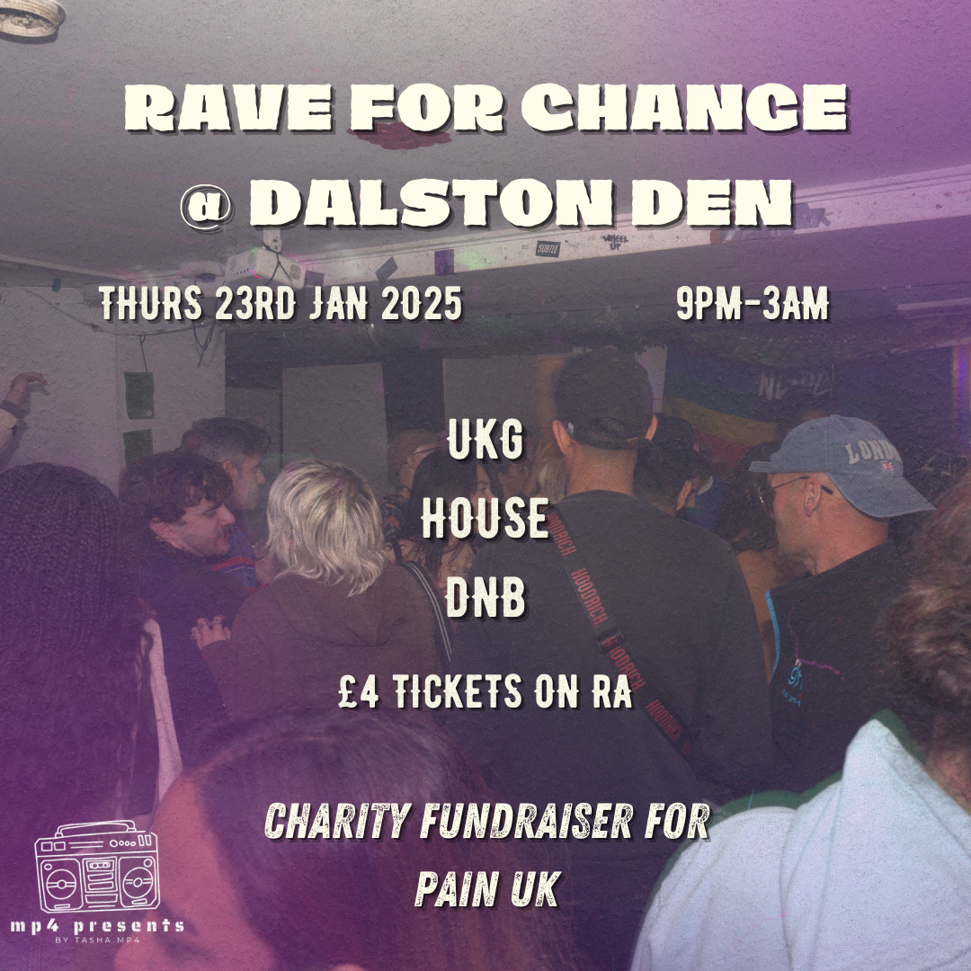 mp4presents rave for change - ukg / house / dnb - charity fundraiser ...