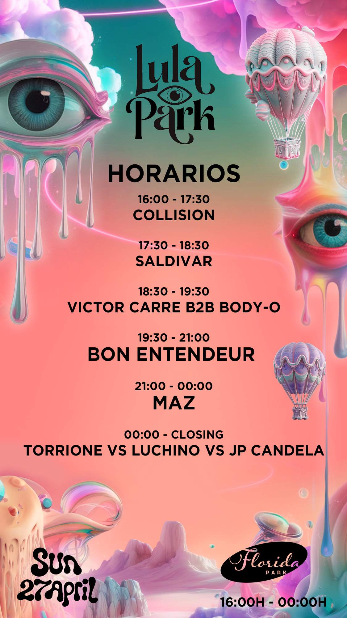 LULA PARK with Bon Entendeur & MAZ en Florida Park, Madrid