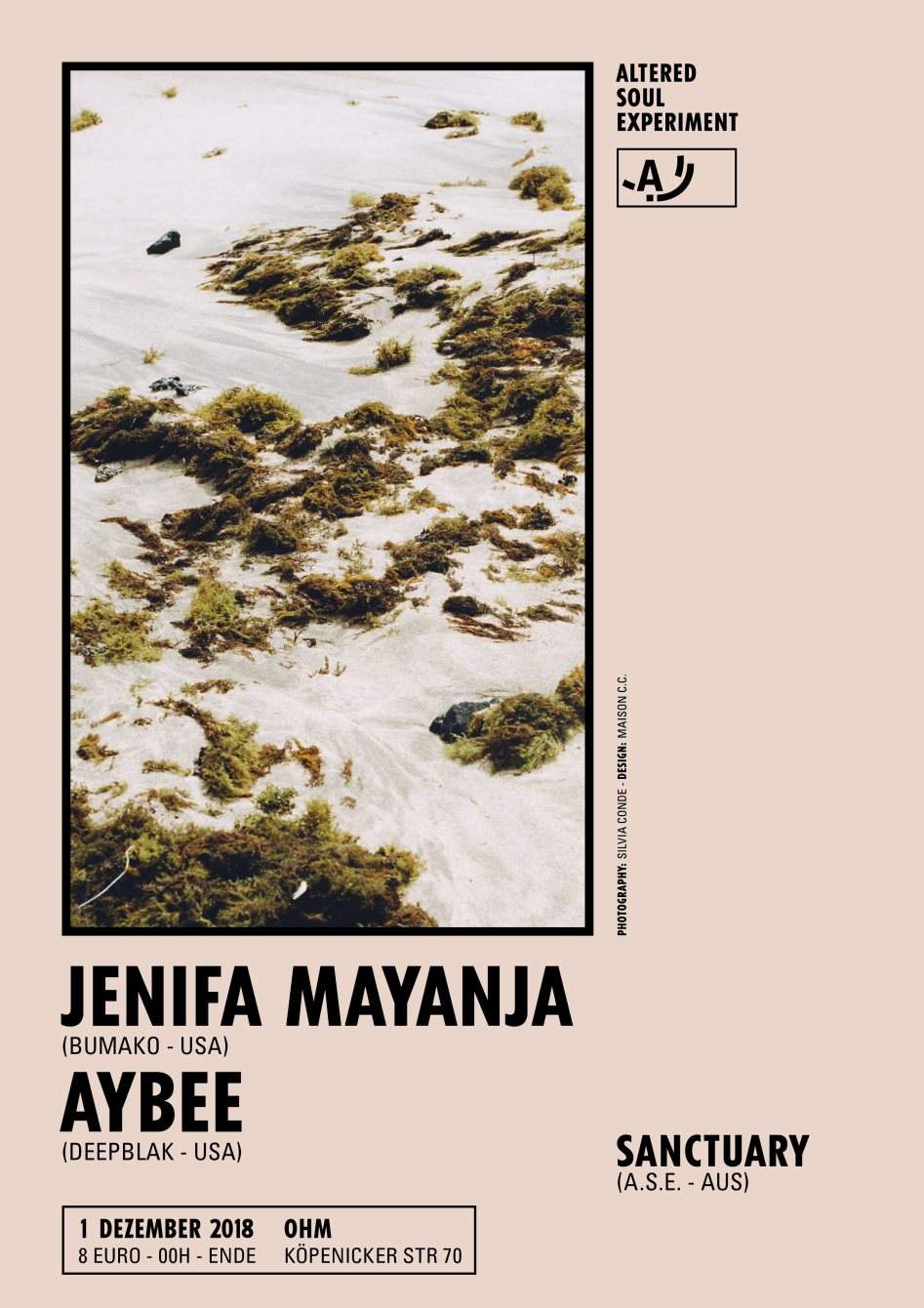 Altered Soul Experiment with Jenifa Mayanja & AYBEE at OHM, Berlin