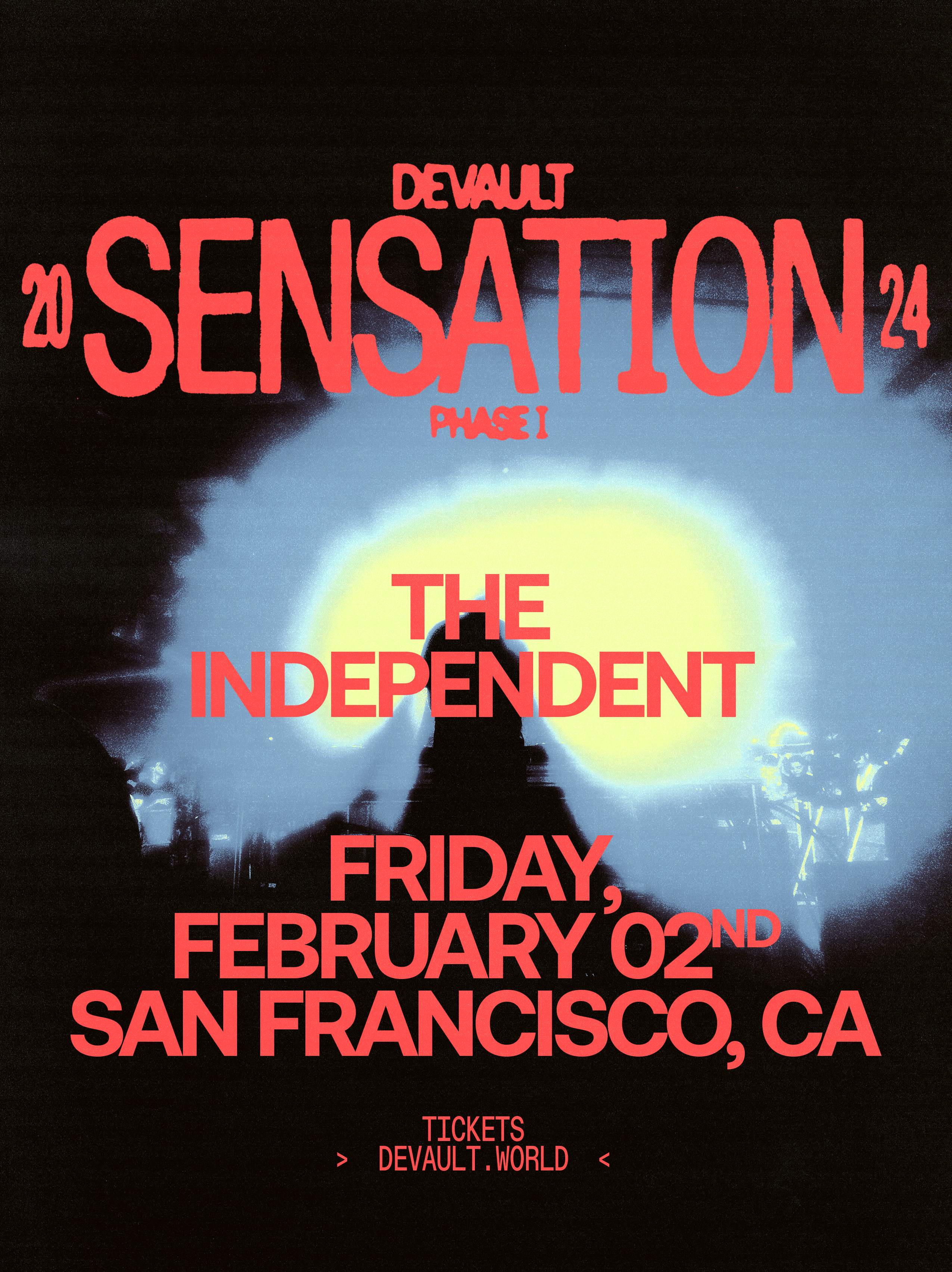 Devault at The Independent, San Francisco/Oakland