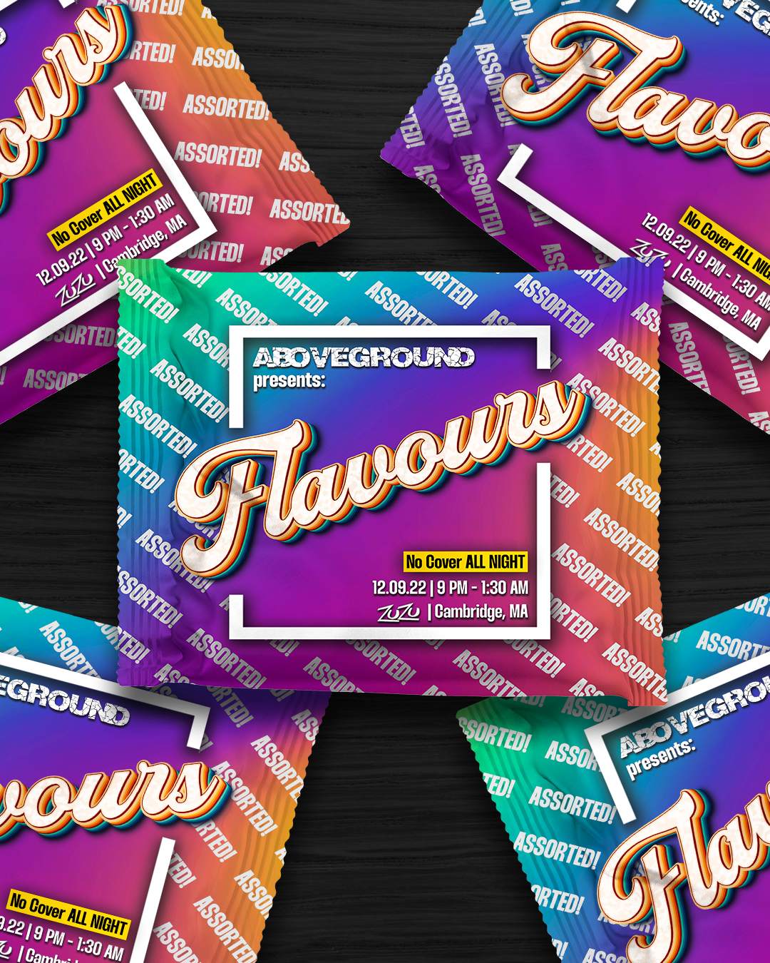 AboveGround presents: [ASSORTED] Flavours at Zuzu, Boston