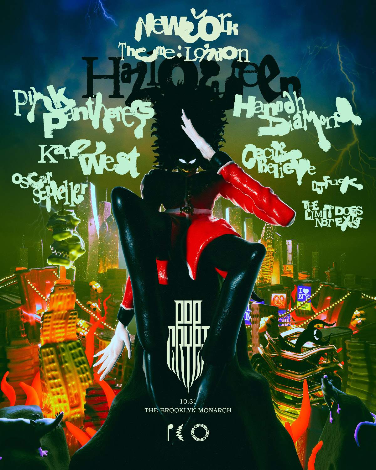 PC Music + SKSKSKS present: POP CRYPT NEW YORK at The Brooklyn Monarch ...