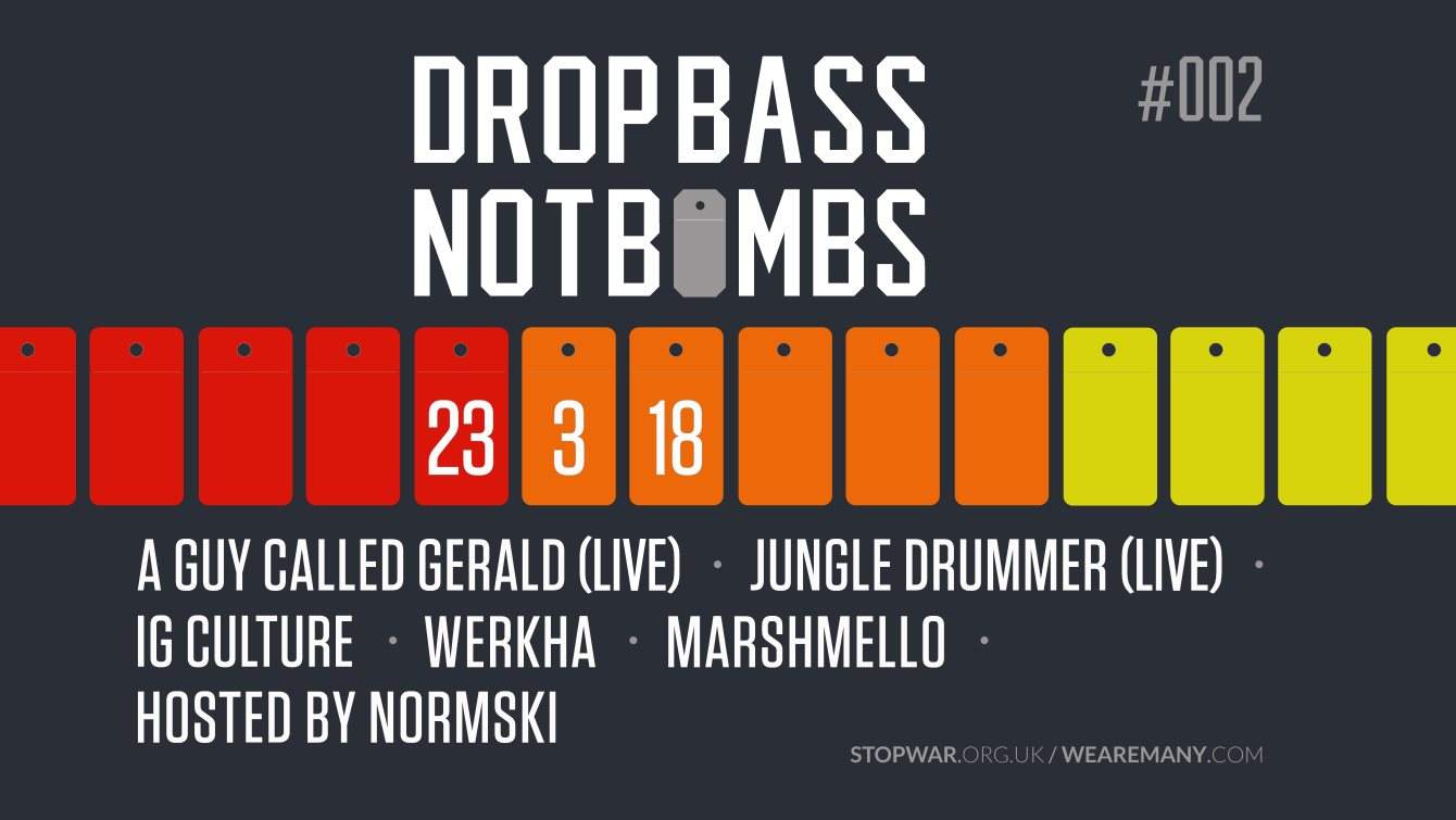 Drop Bass Not Bombs #002 - A Guy Called Gerald + IG Culture at Total ...