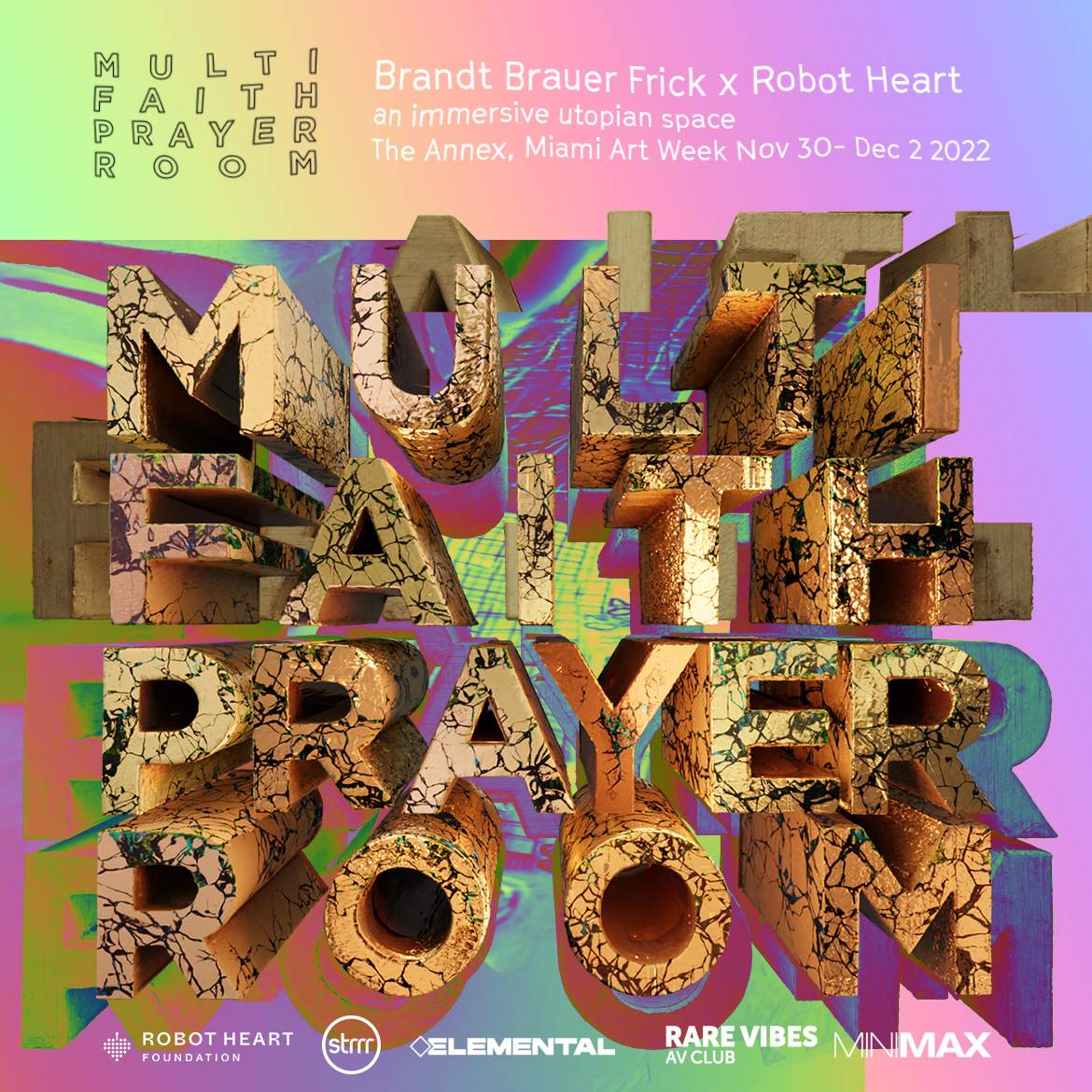 Brandt Brauer Frick x Robot Heart: Multi Faith Prayer Room (SATURDAY ...