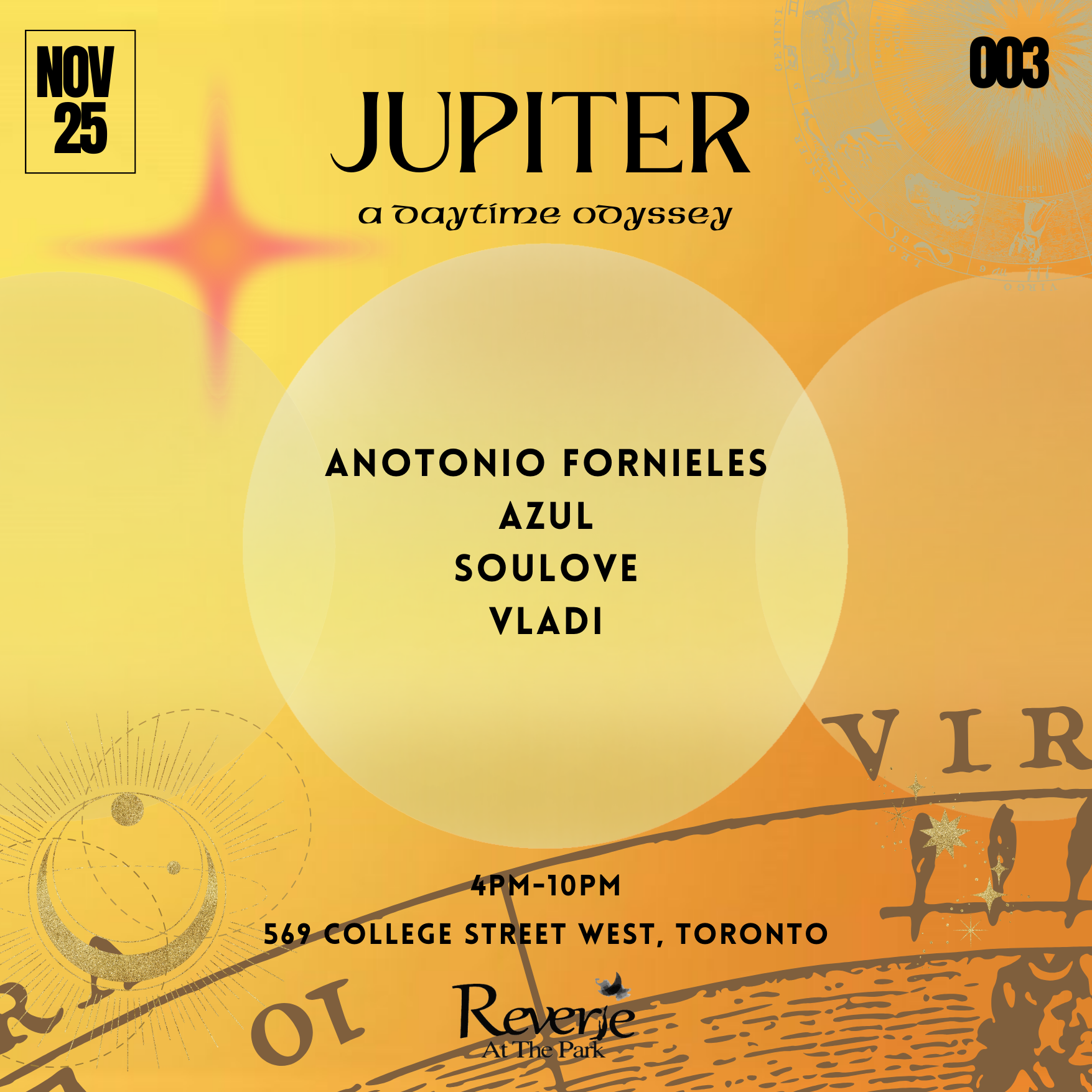 Jupiter: Daytime Event- Antonio - Azul - Soulove - Vladi at Reverie at ...