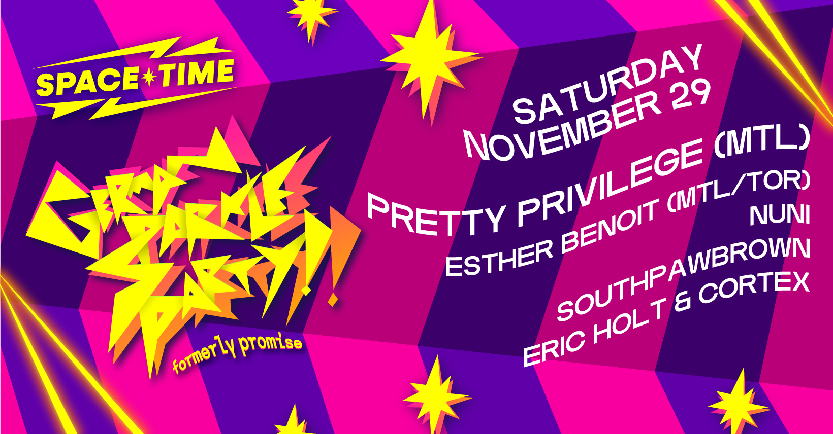 Spacetime German Sparkle Party! (formerly Promise) at 131 Mccormack St ...