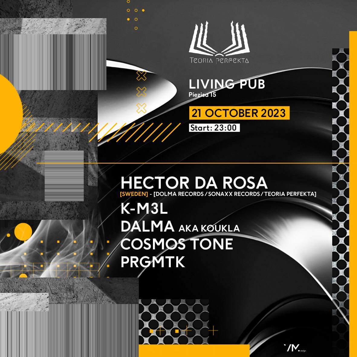 Teoria Perfekta W. Hector Da Rosa (Sweden) at Living Pub , Cluj Napoca ...