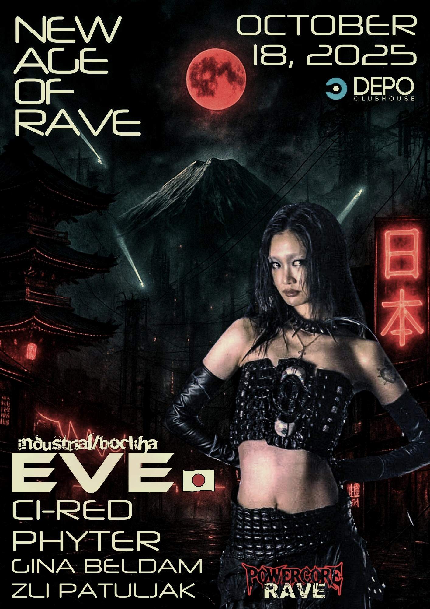 New Age Of Rave w/Eve at Depo Klub, Zagreb