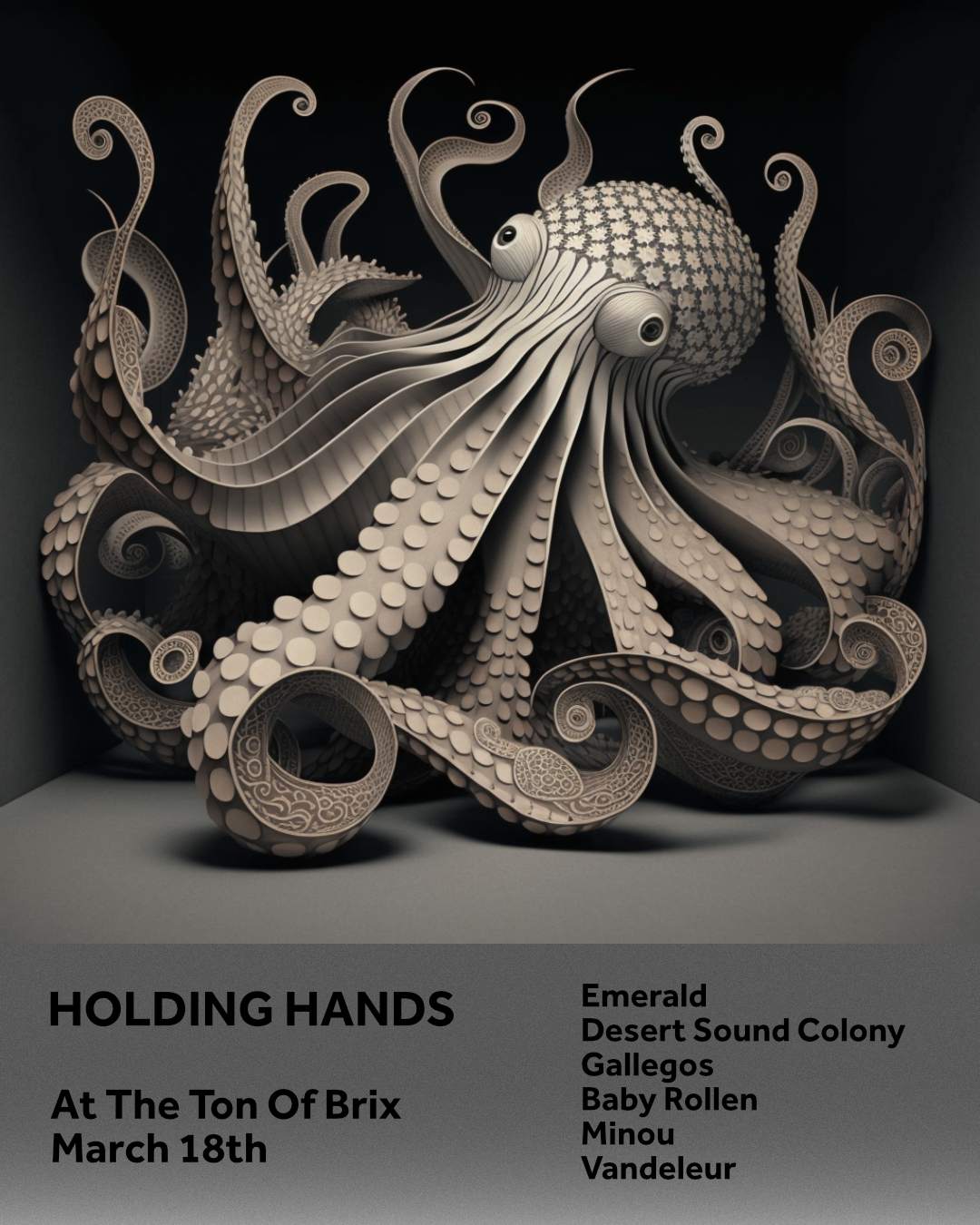 Holding Hands w/ Emerald, Desert Sound Colony + more at The Ton of Brix ...