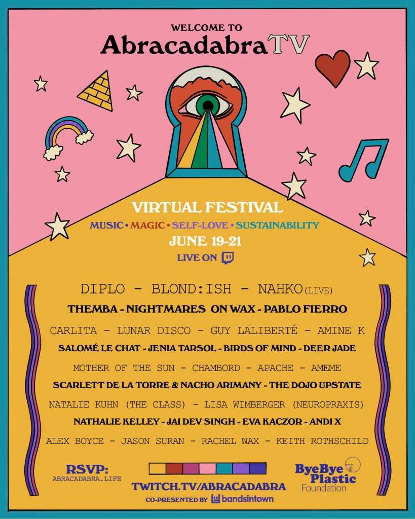 ABRACADABRA TV Virtual Festival bei Livestream, Streamland
