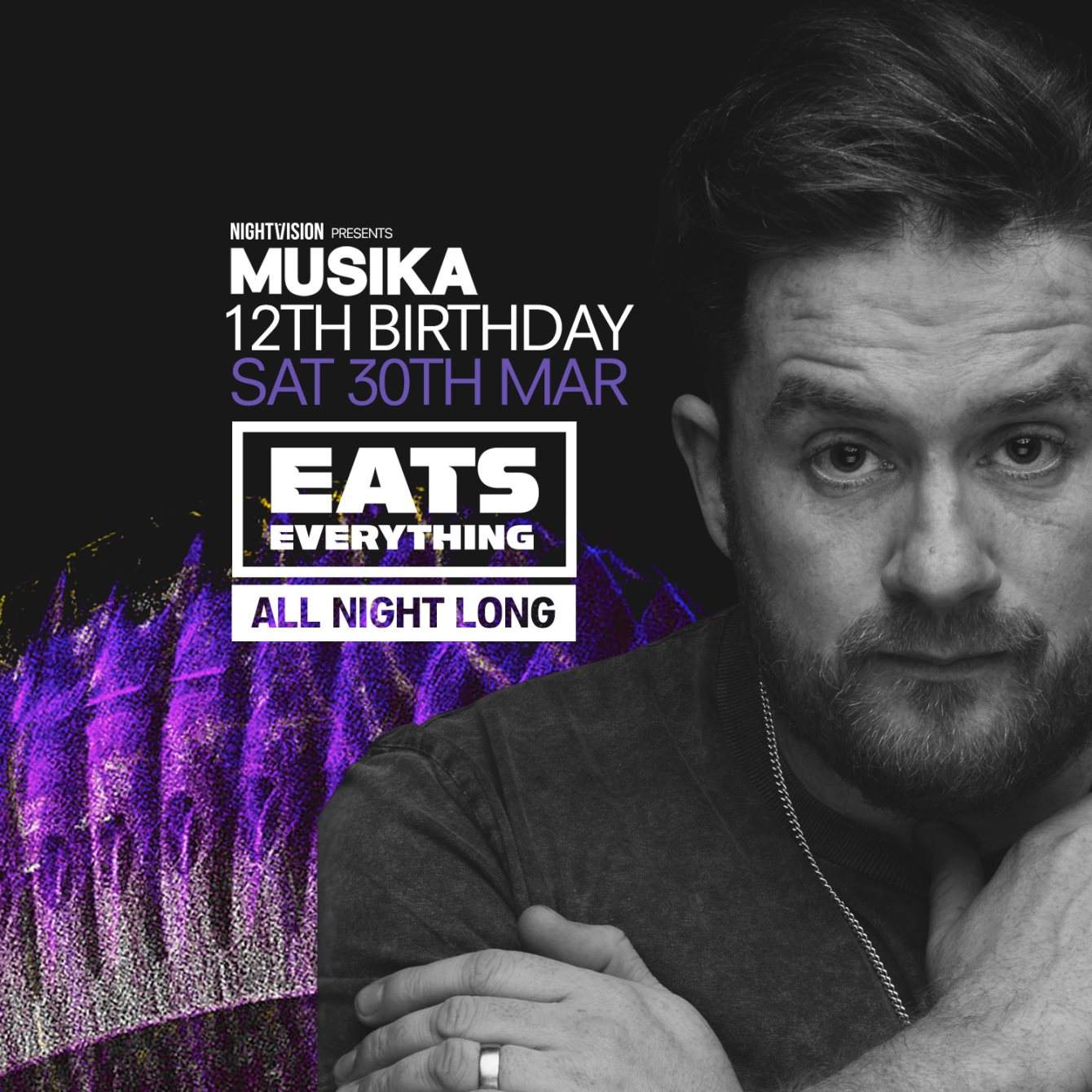 Musika 12th Birthday - Eats Everything All Night Long at The Liquid ...