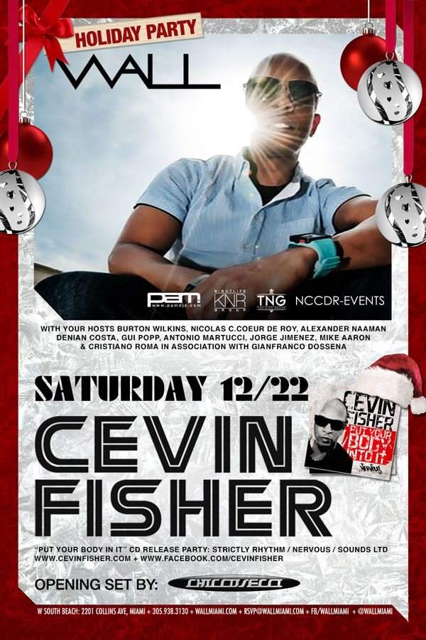 Holiday Party with Cevin Fisher bei W Hotel - South Beach, Miami