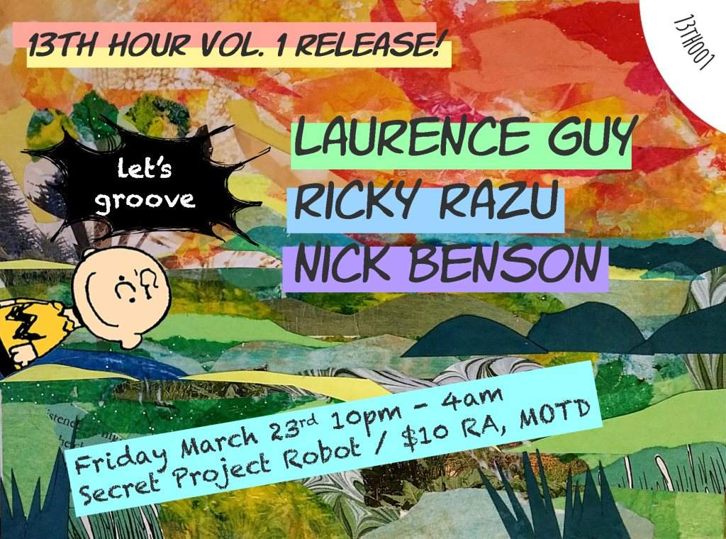 Laurence Guy x Ricky Razu! 13th Hour Vol. 1 Release en Secret Project ...
