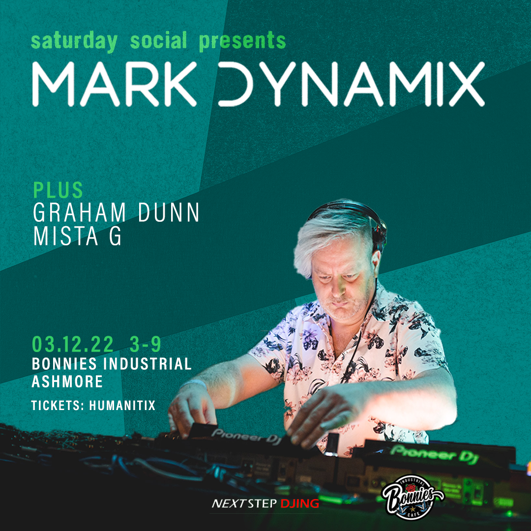 Mark Dynamix - Gold Coast - saturday social at Bonnies Industrial Cafe ...