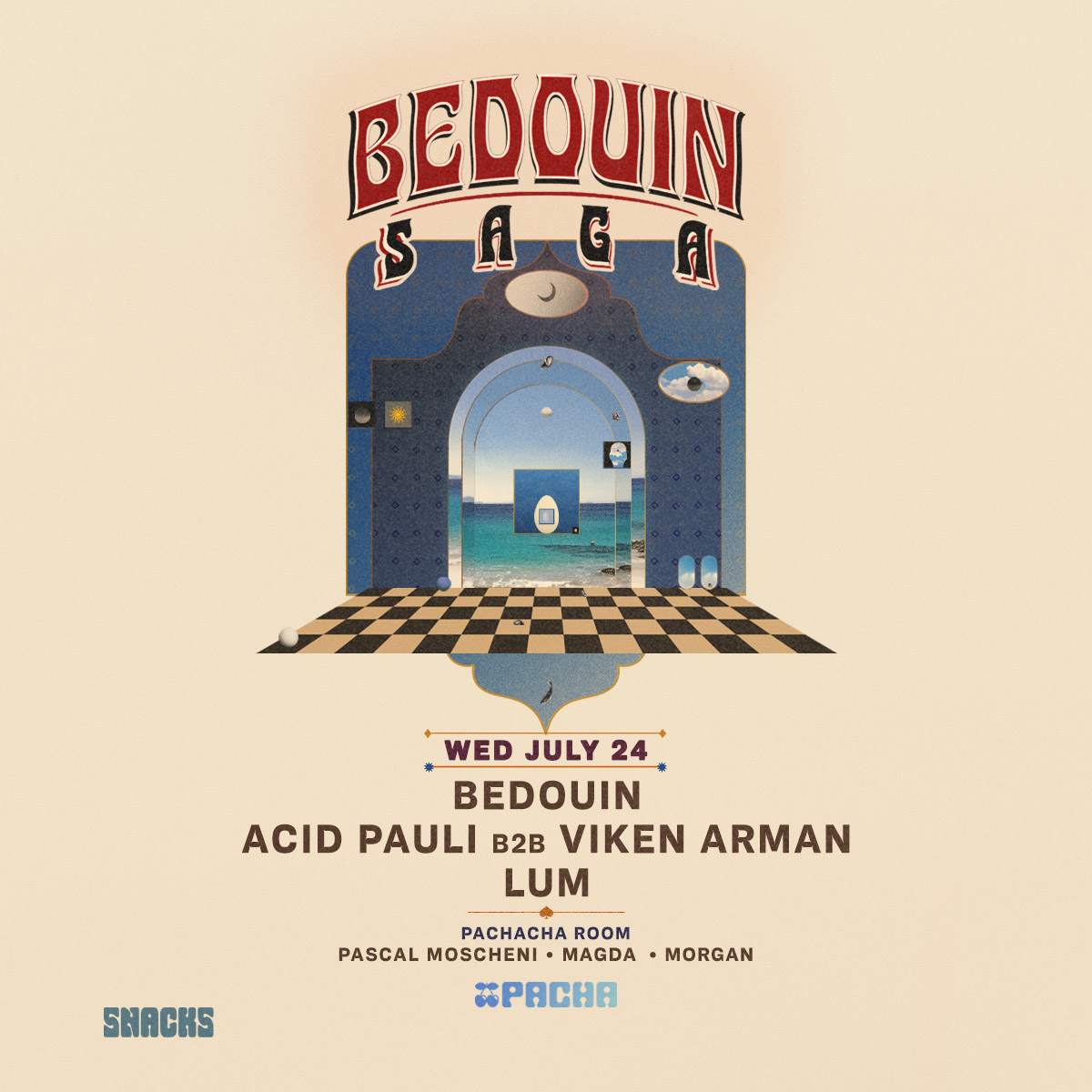Saga at Pacha Ibiza, Ibiza