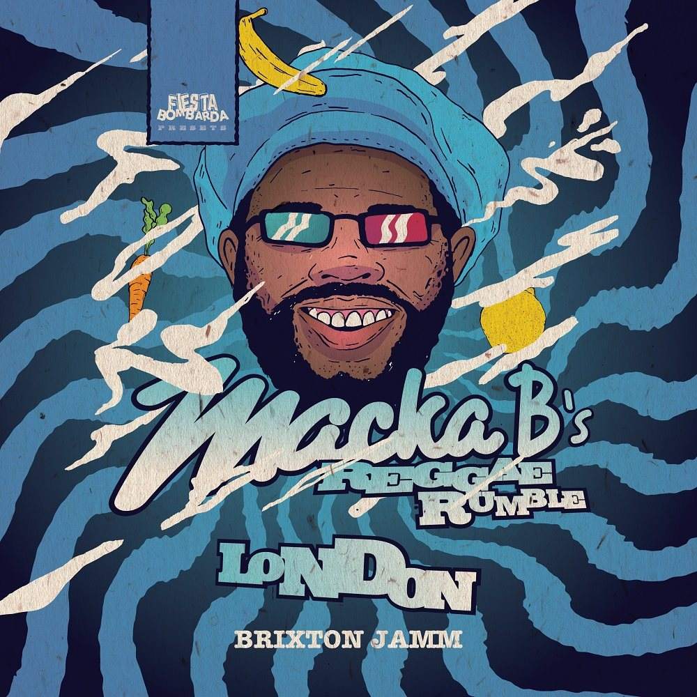 Macka B's Reggae Rumble em Brixton Jamm, London