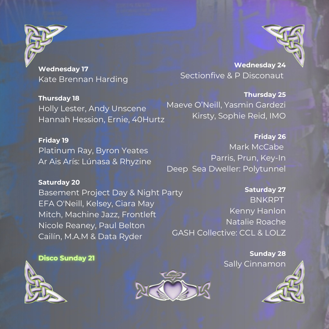 Back with a Bang: CCL, Kenny Hanlon, BNKRPT, Natalie Roache, Lolz, Gash ...