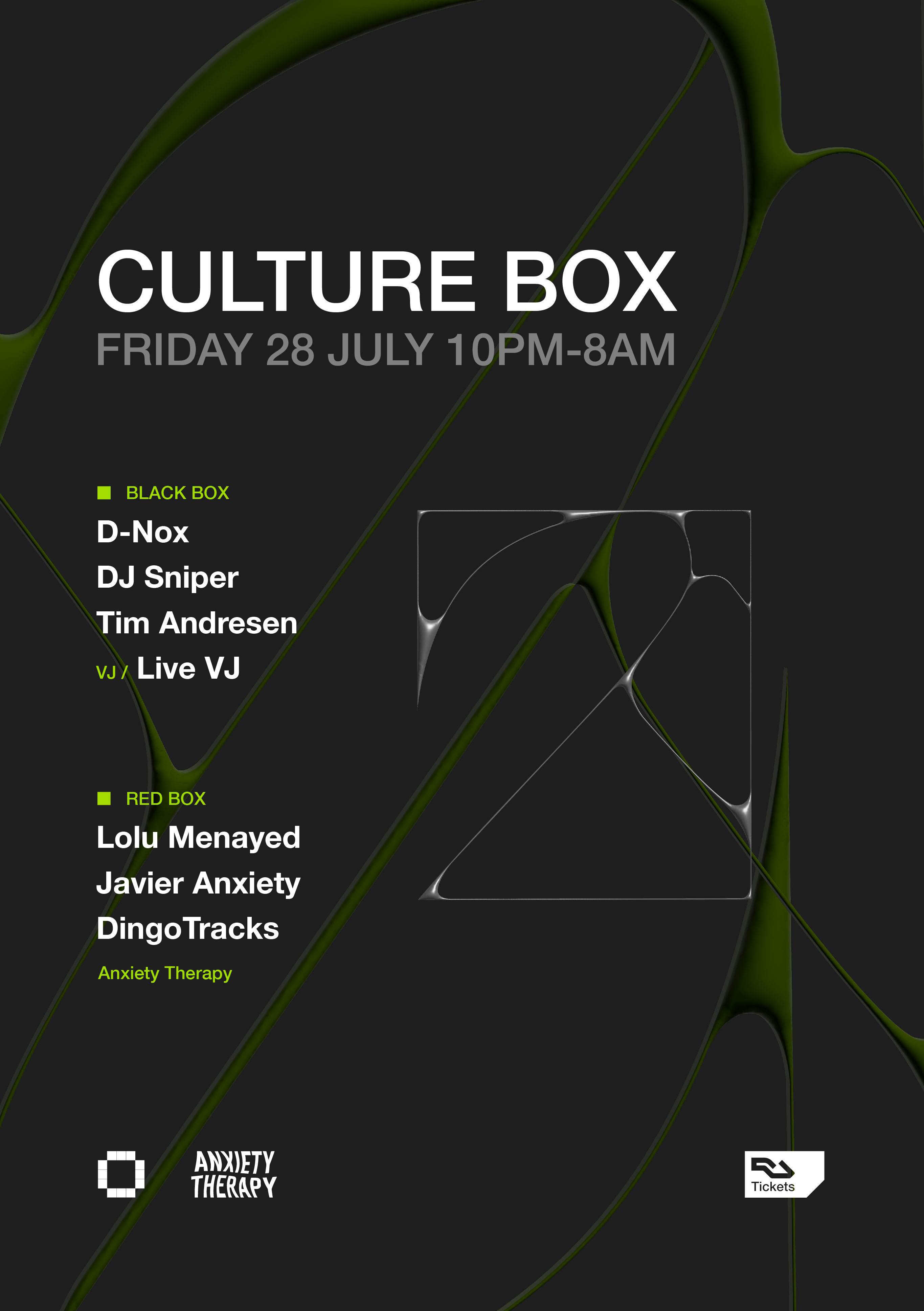 D-Nox / Dj Sniper / Tim Andresen / Anxiety Therapy: Lolu Menayed ...