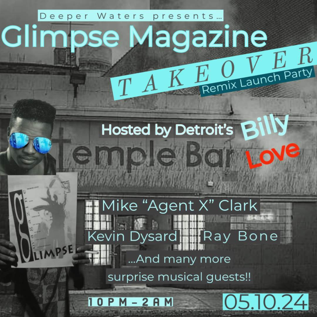 Glimpse Magazine Takeover at Temple Bar, Detroit