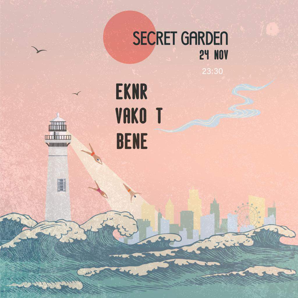 Secret Garden: EKNR/BENE/VAKO T at Batumi Boulevard, Batumi