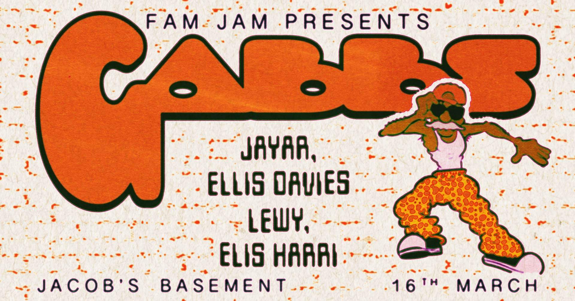 FAM JAM PRESENTS: Gabbs at Jacobs Basement, Cardiff