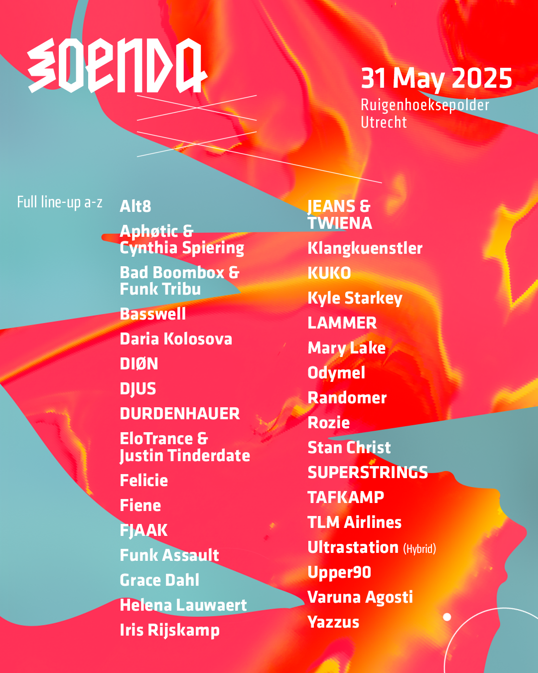 Soenda Outdoor Festival at Ruigenhoekse Polder, Utrecht