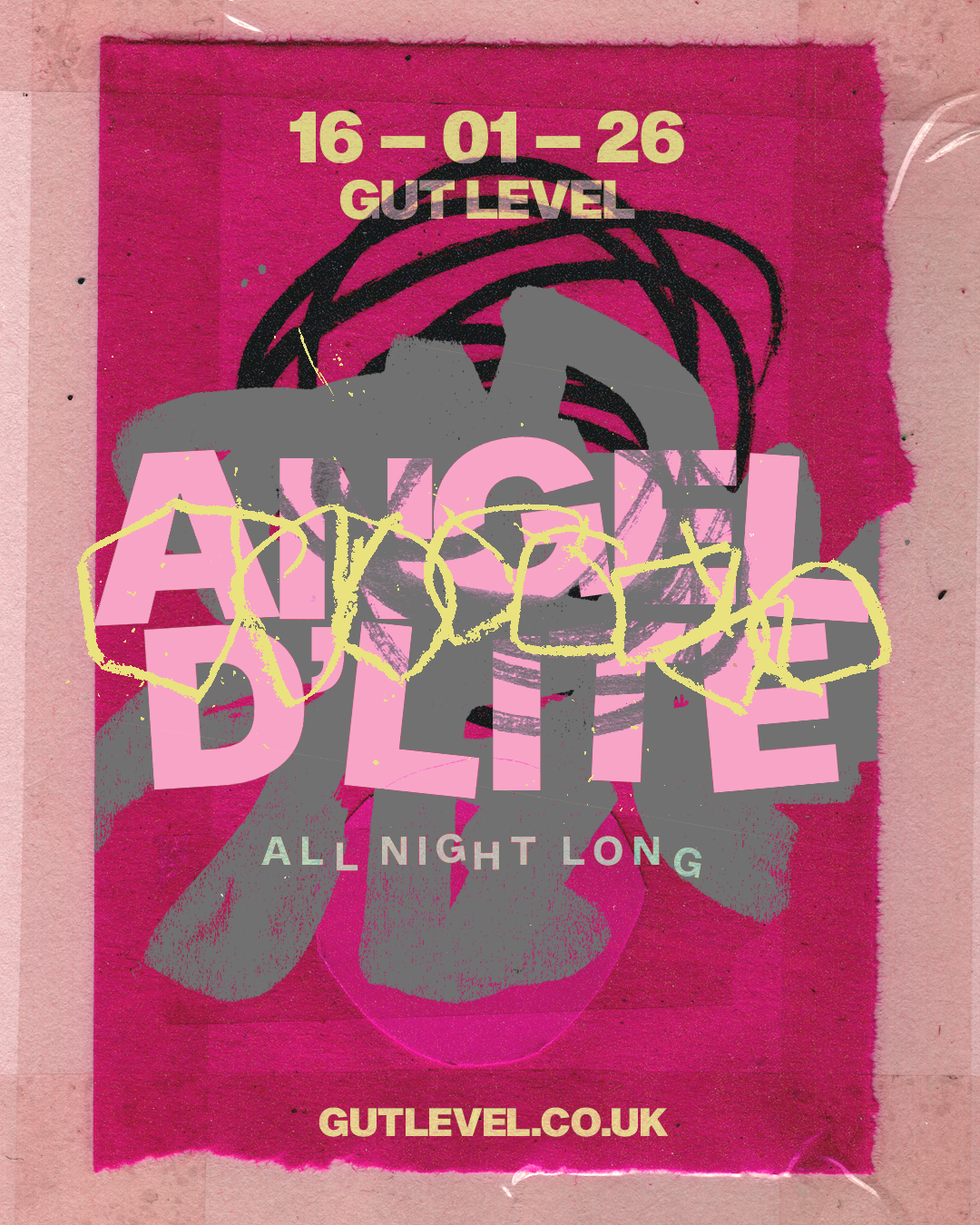 Gut Level presents: Angel D'lite [All Night Long] at Gut Level, Sheffield