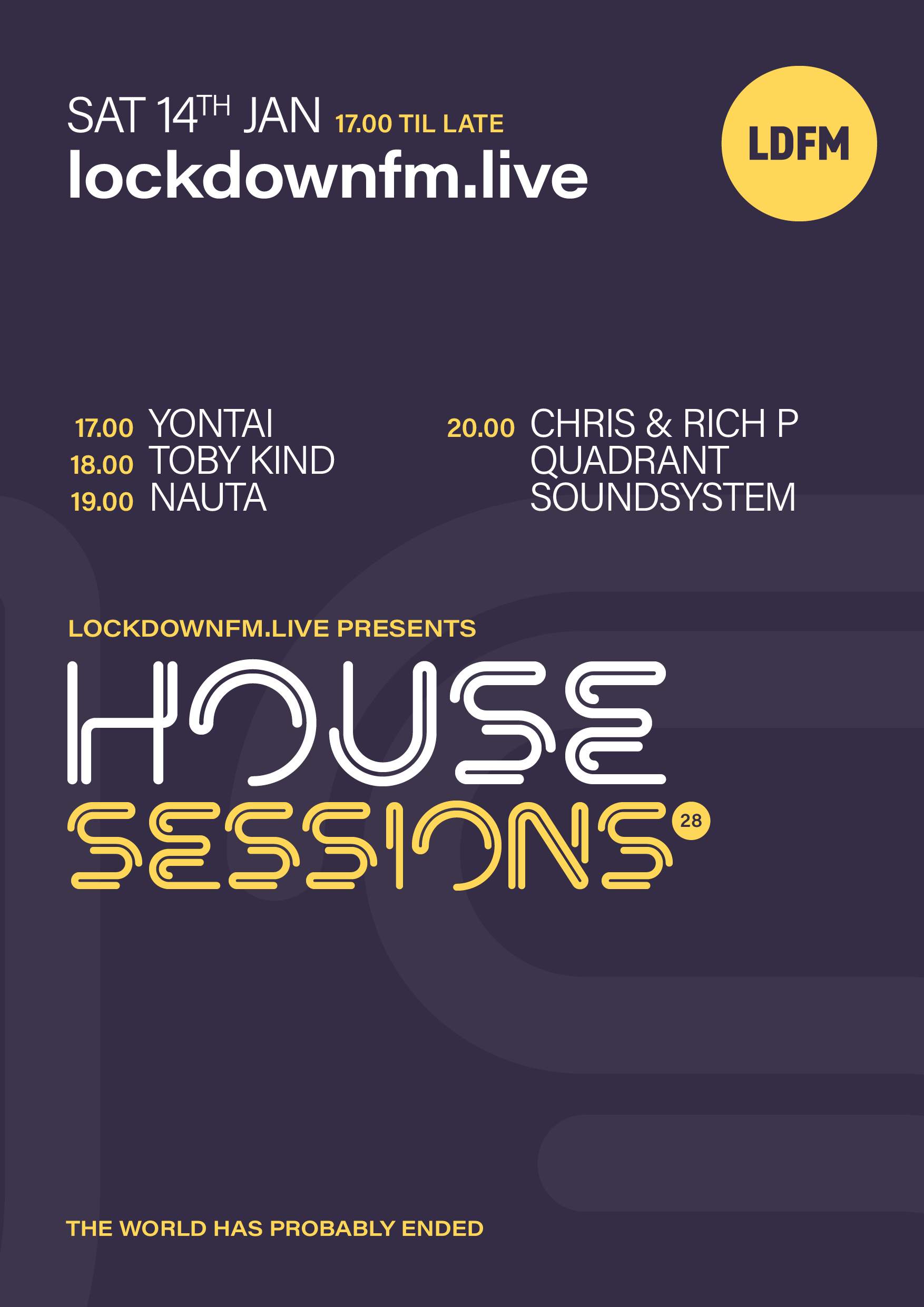 LDFM House Sessions 28 at Livestream, Streamland