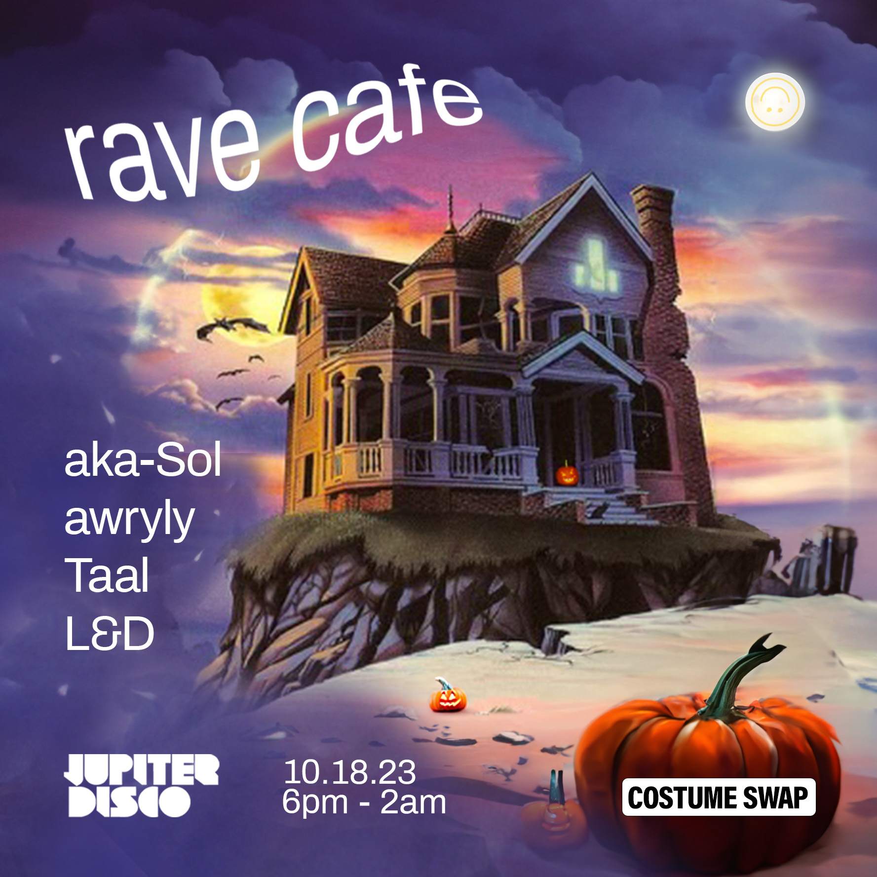 rave cafe at Jupiter Disco, New York