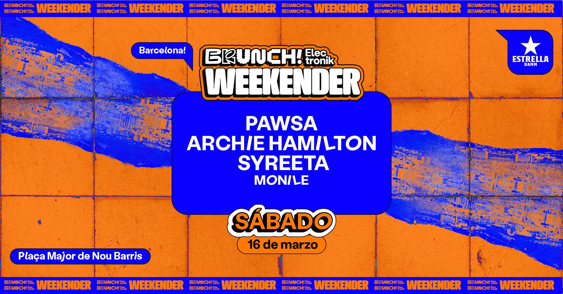 *SOLD OUT* Brunch Electronik Barcelona #3: PAWSA, Archie Hamilton ...