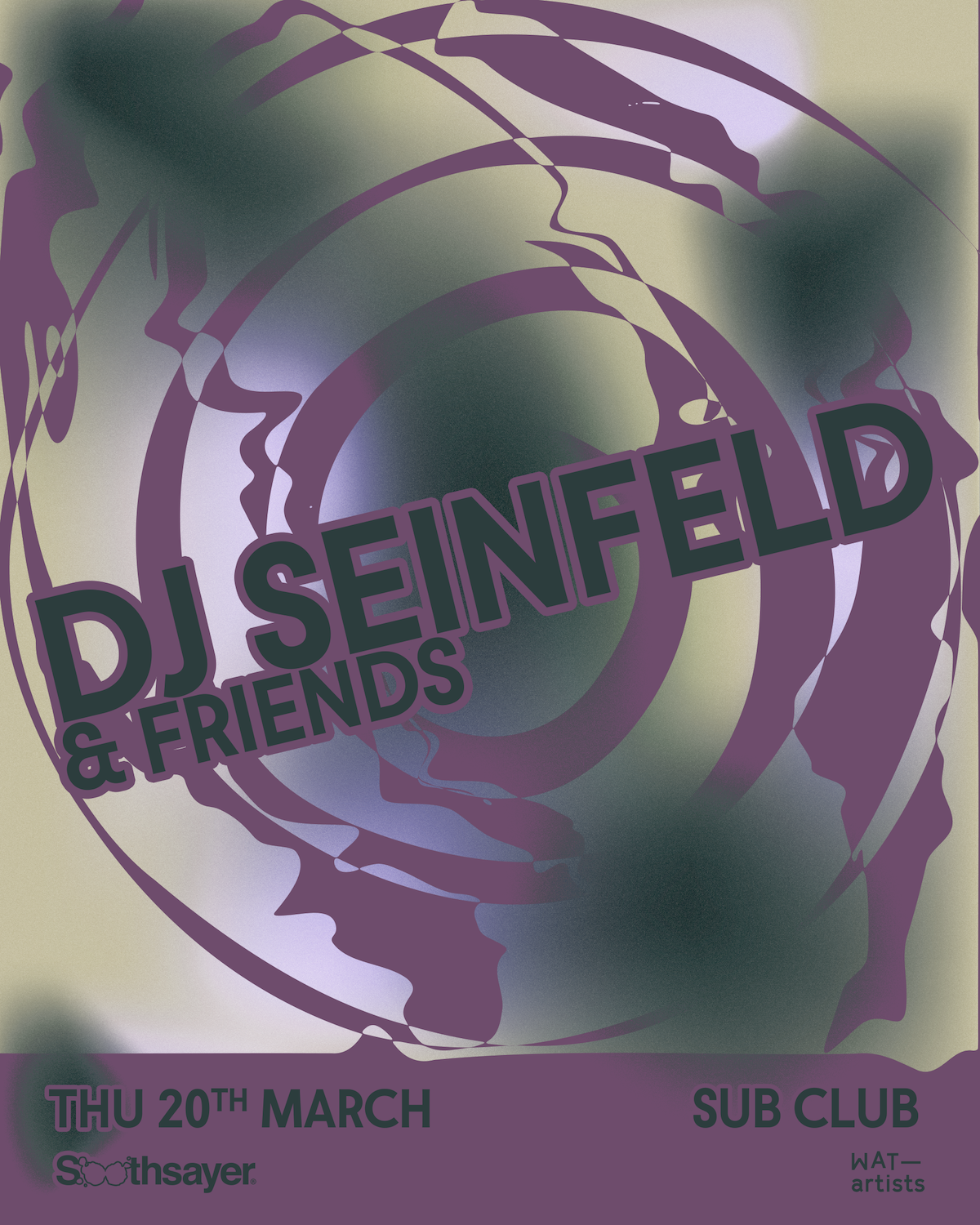 Soothsayer & WAT present: DJ Seinfeld & Friends at Sub Club Melbourne ...