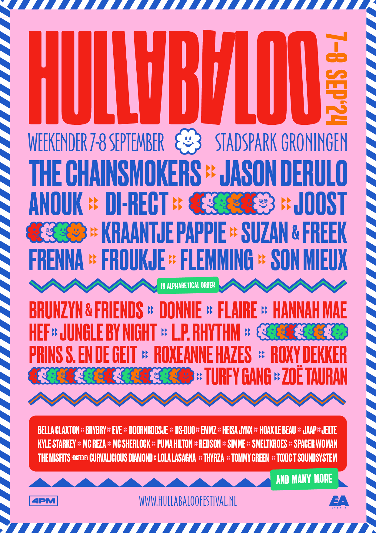 Hullabaloo Festival 2024 at Stadspark Groningen, Netherlands