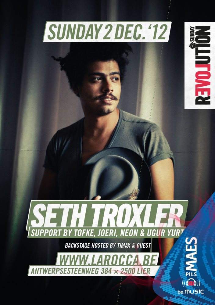Seth Troxler at La Rocca Ballroom, Belgium