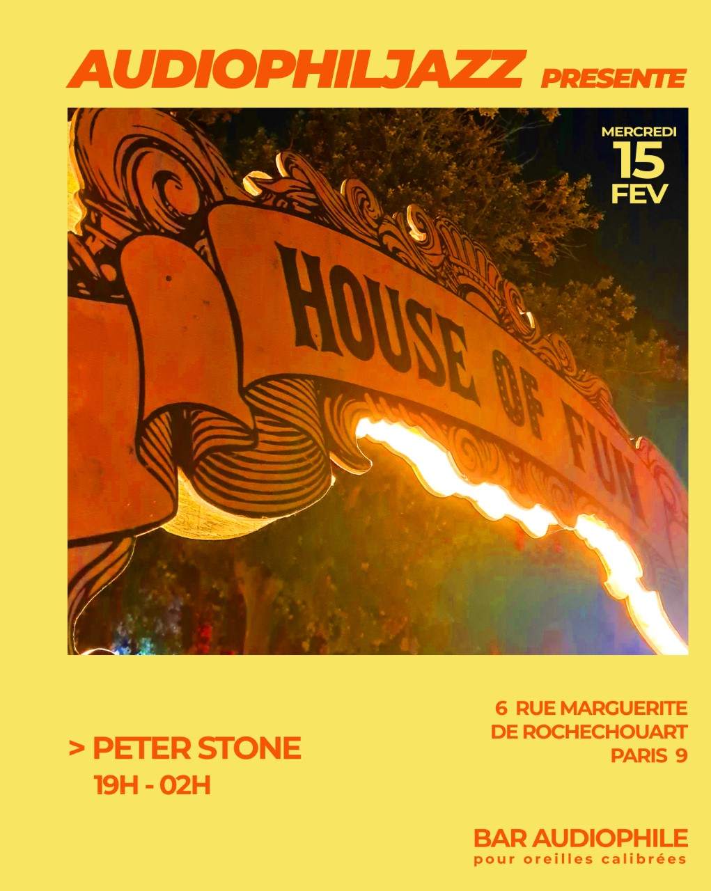 AudiophilJazz reçoit Dj Peter Stone at Bar Pcj Pce - Paris City Jazz, Paris
