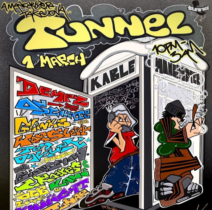 Tunnel x Pick n Mix at Kable Club, Manchester