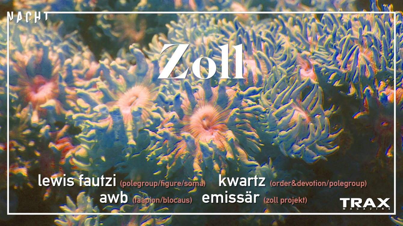 Zoll Nacht with Lewis Fautzi, Kwartz, AWB, Emissär at Gibus Club, Paris